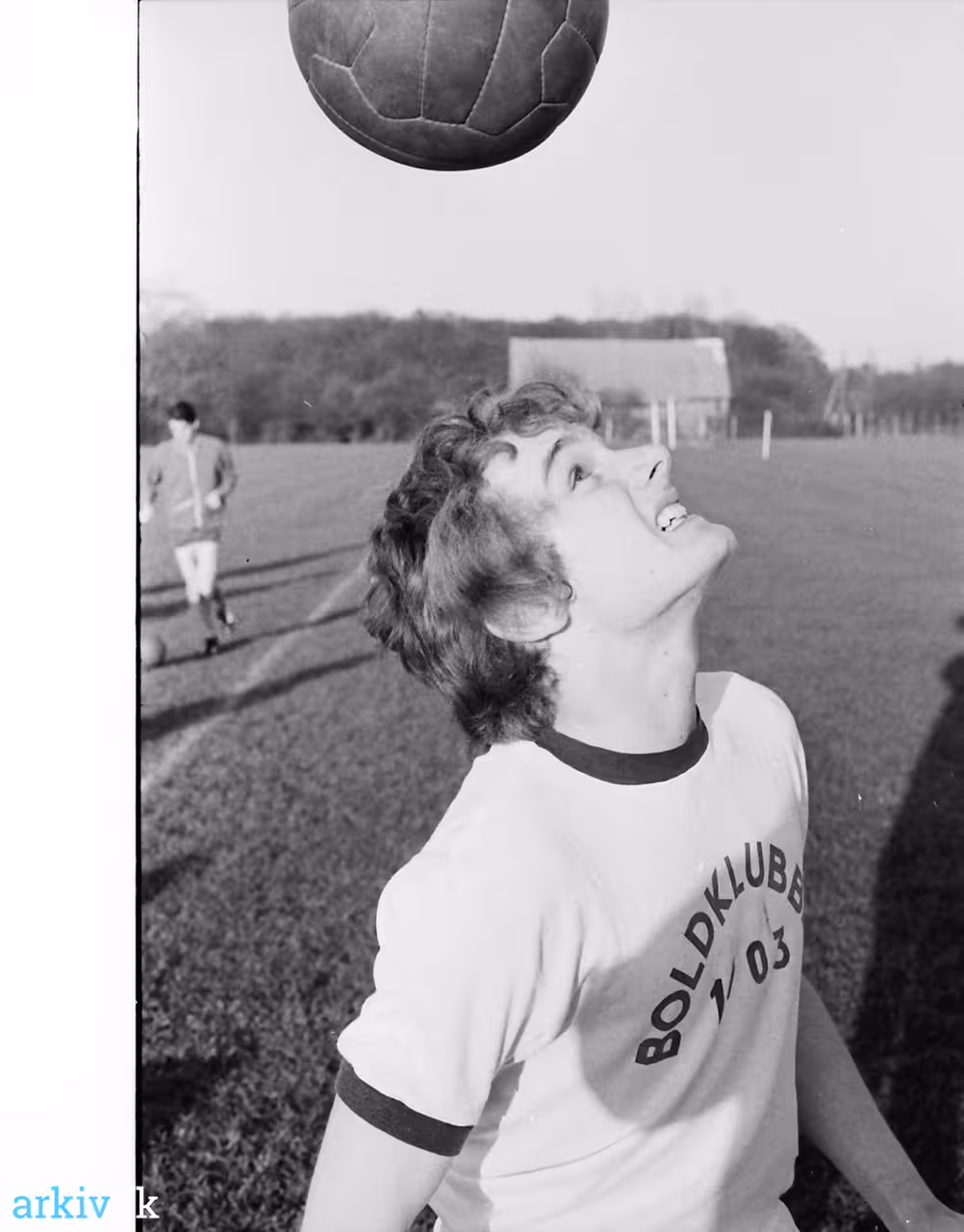 arkiv.dk | Portræt af fodboldspiller, Allan Simonsen, 1971