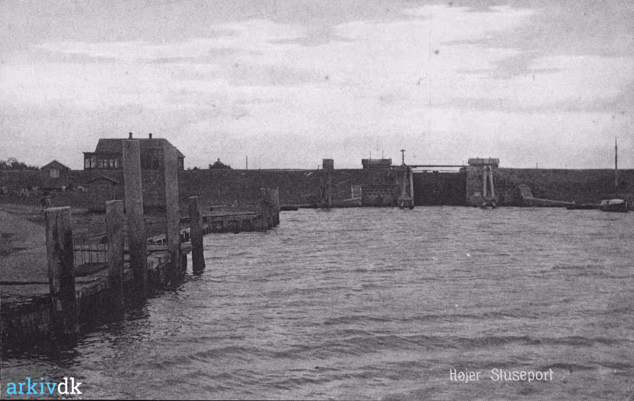 arkiv.dk | Højer Sluse