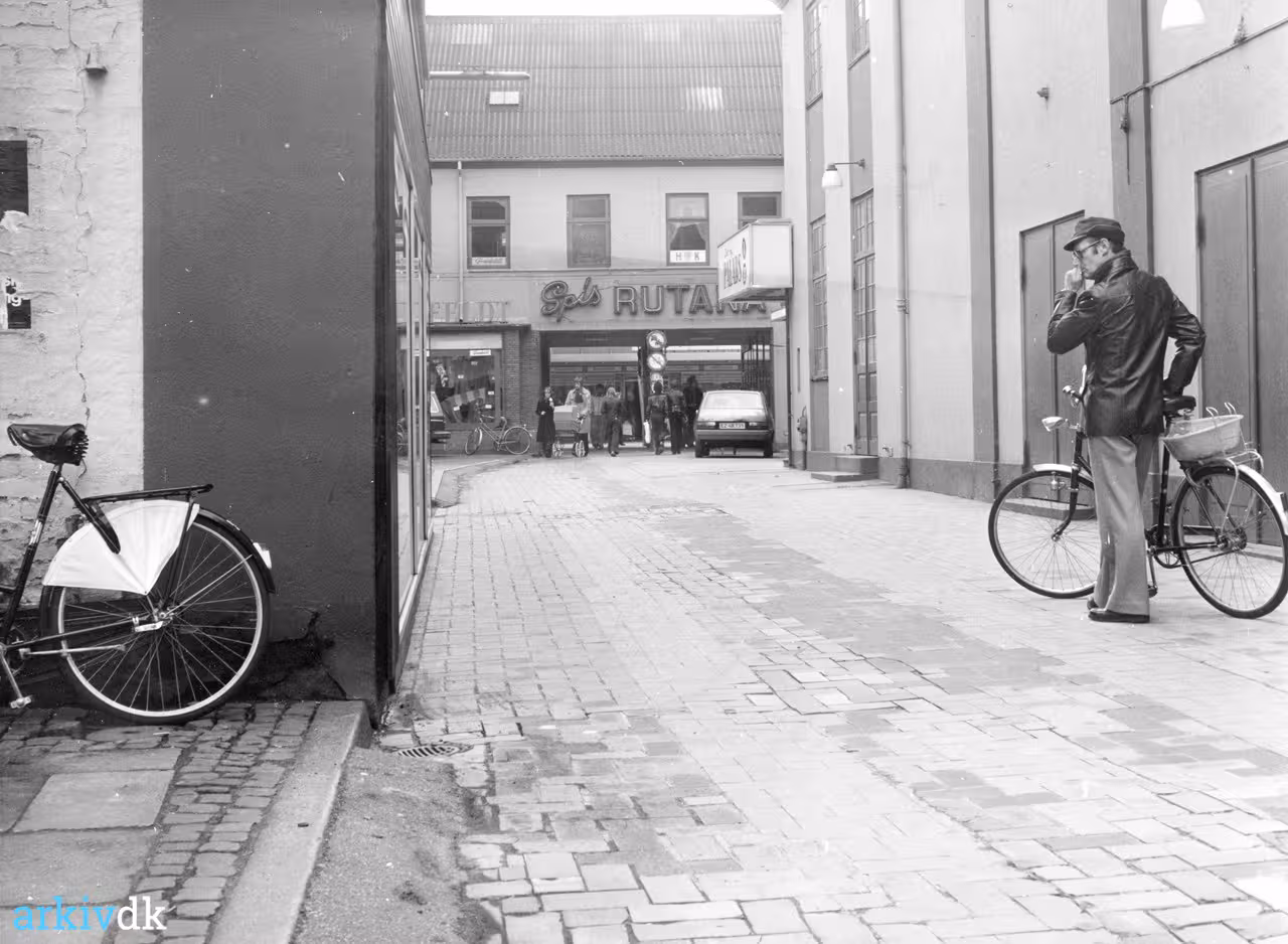 arkiv.dk | Paladspassagen, Vejle, ca. 1973