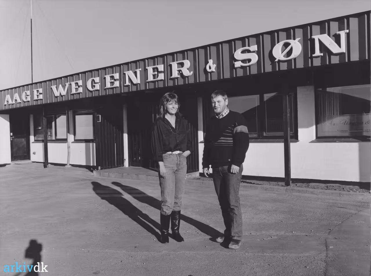 arkiv.dk | Boligselskabet Aage Wegener og Søn - også entreprenørvirksomhed