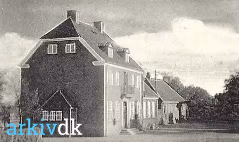 arkiv.dk | Gelsted Station. Ca. 1930. Gelsted sogn