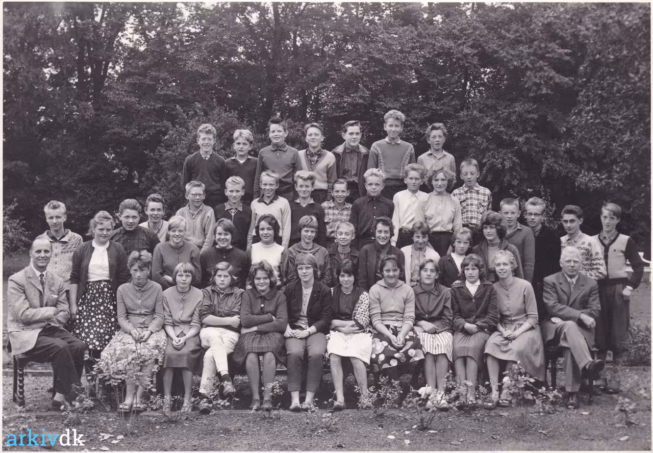 arkiv.dk | Konfirmander 1960 Give