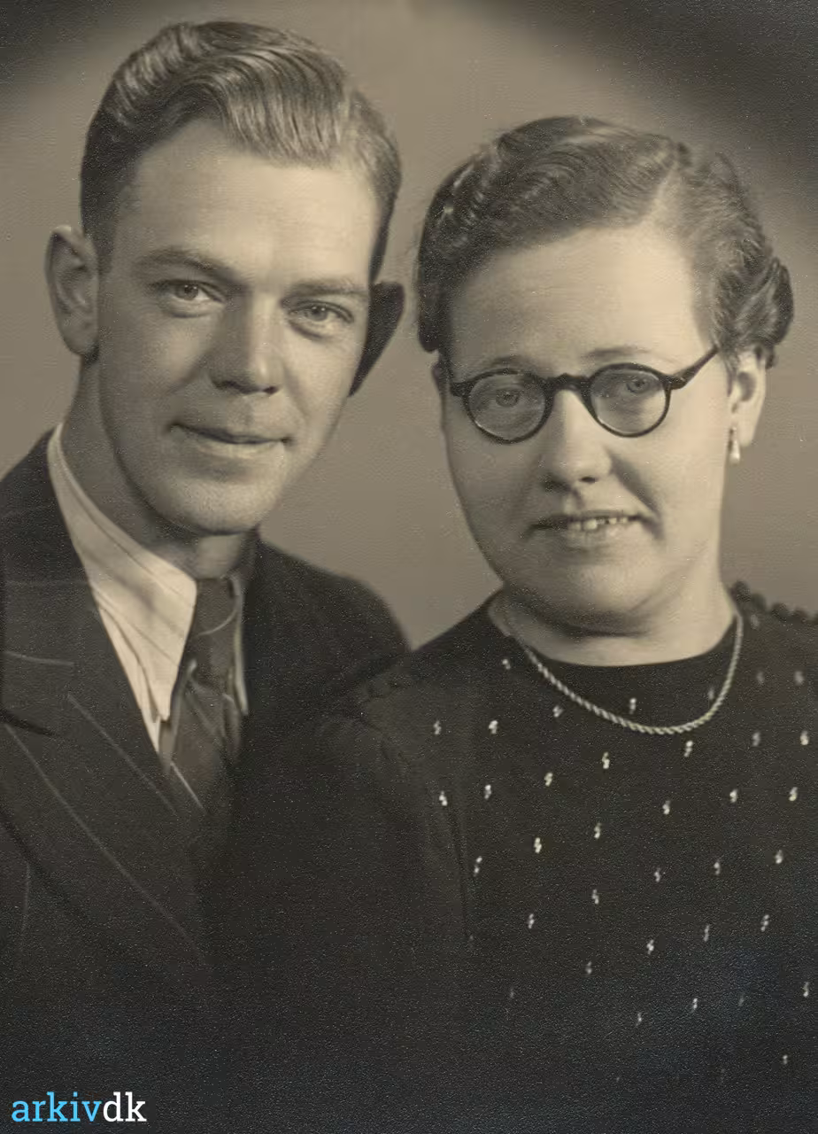 arkiv.dk | Ejnar Nielsen og Rigmor Vad