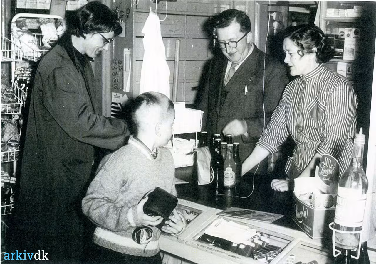 arkiv.dk | Købmand Svend Beck