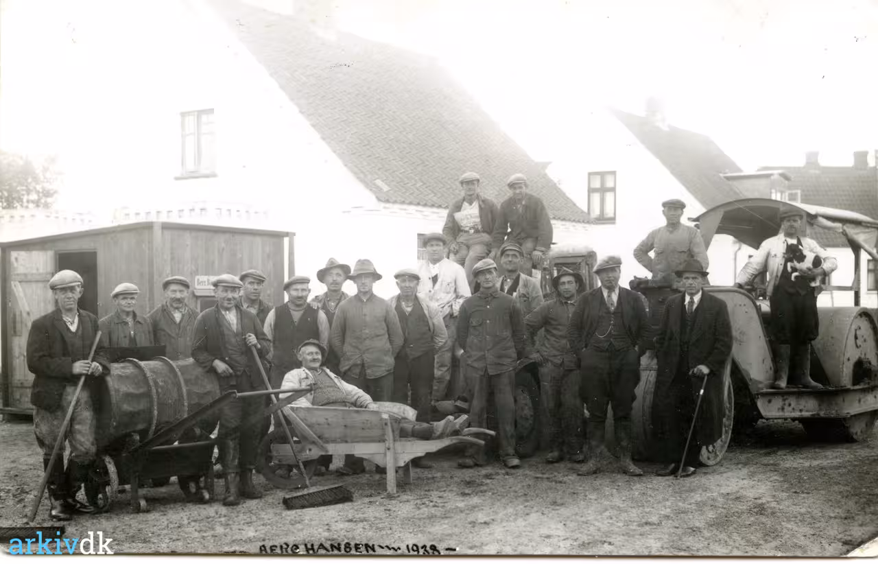 arkiv.dk | Vejarbejdere i Kongerslev