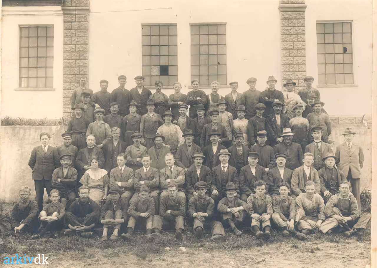 arkiv.dk | Pedershaab Cementindustri Maskinfabrik, Brønderslev