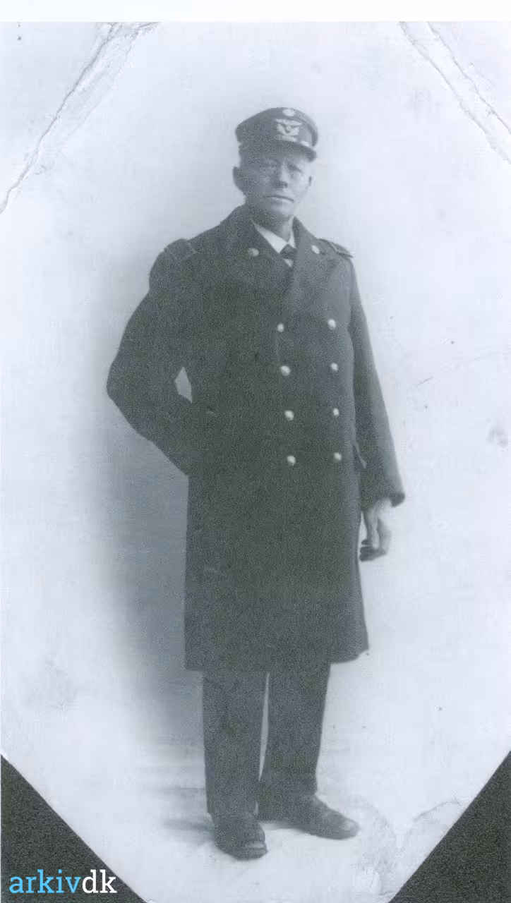 arkiv.dk | Bjerringbro: Mikkelsen, baneformand i Bjerringbro