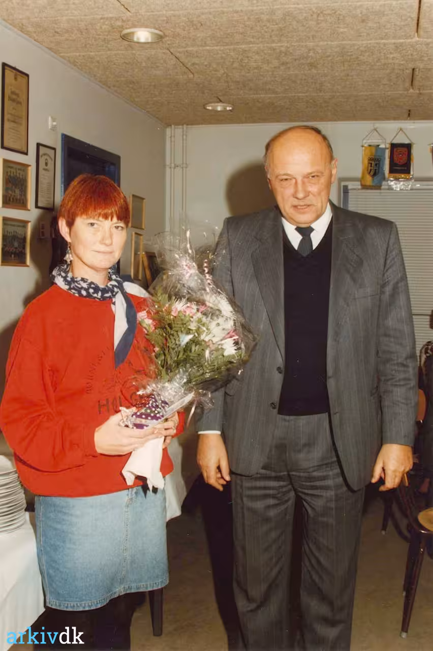 arkiv.dk | Jette Madsen, Slangerup Bio modtager Lederpris