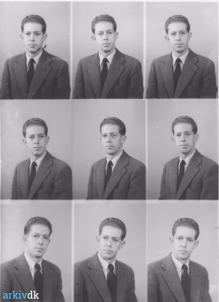 arkiv.dk | Portræt af blikkenslager Per Frands Leo Jensen Bloch ...