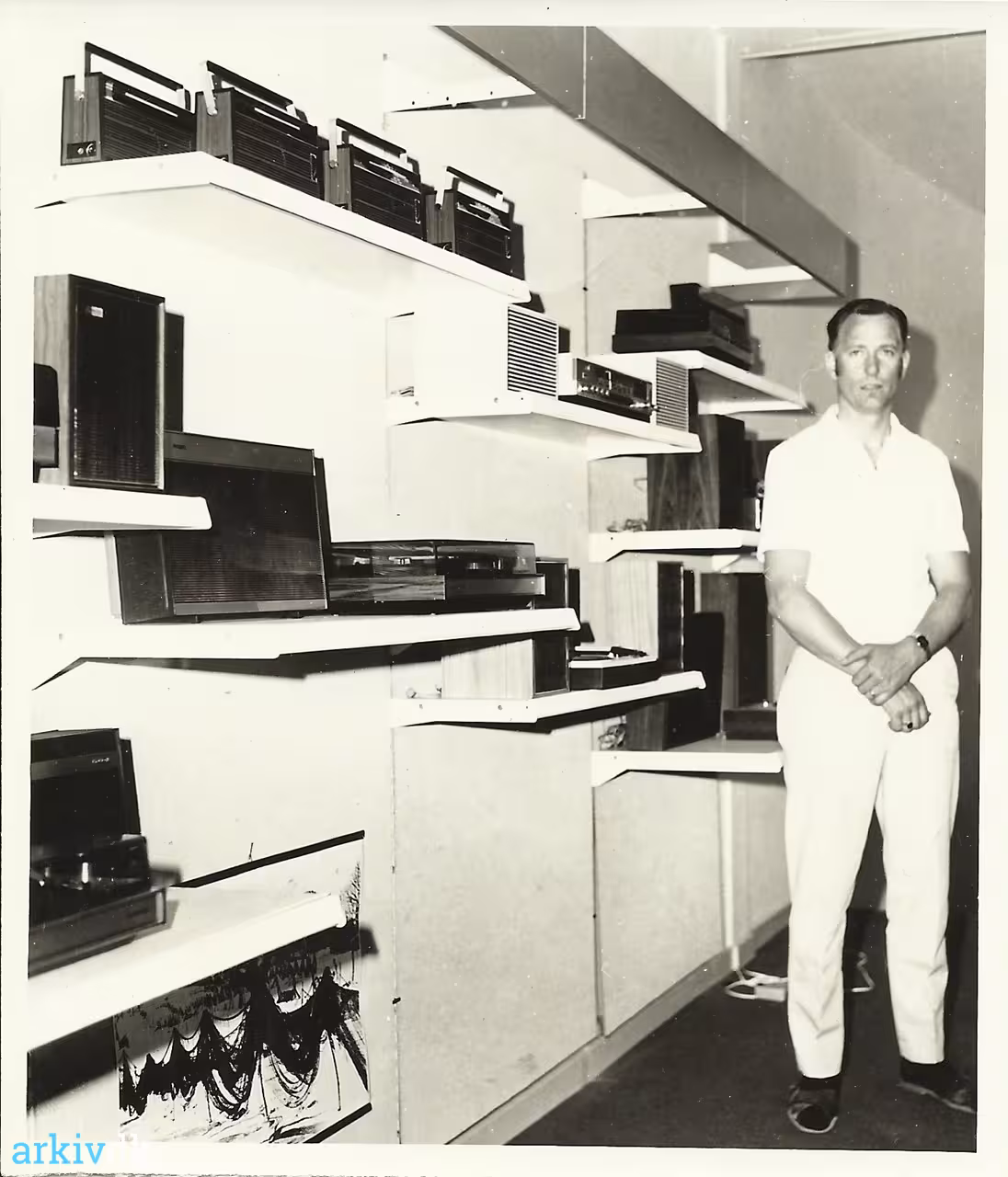 arkiv.dk | Viggo Andersen, Direktør, TV-huset, Algade 99 - 1971