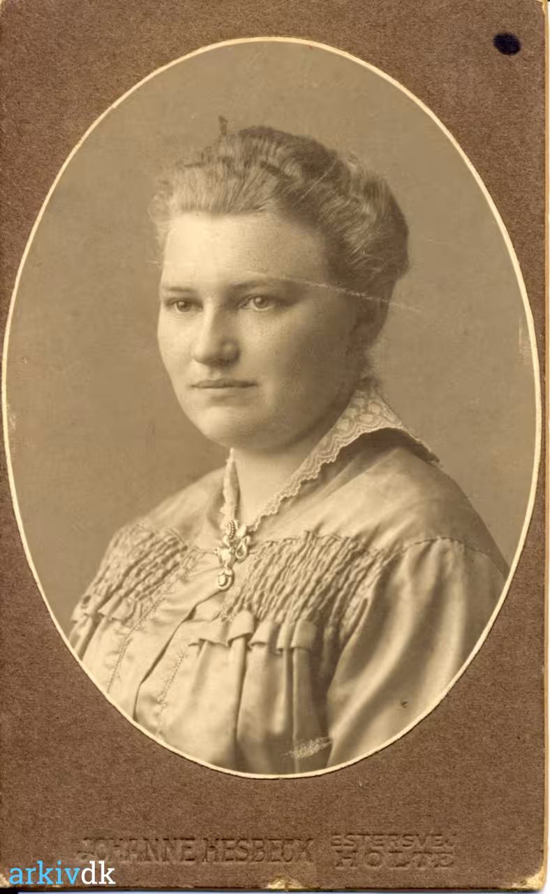 arkiv.dk | Motiv: Anna Henriette Nielsen, senere gift Anna Henriette Mølsted Jürgensen