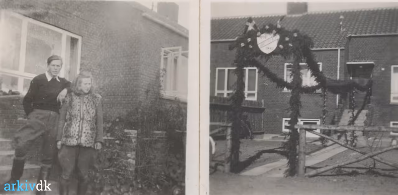 arkiv.dk | Familien Ejvind og Engly Friis familie album