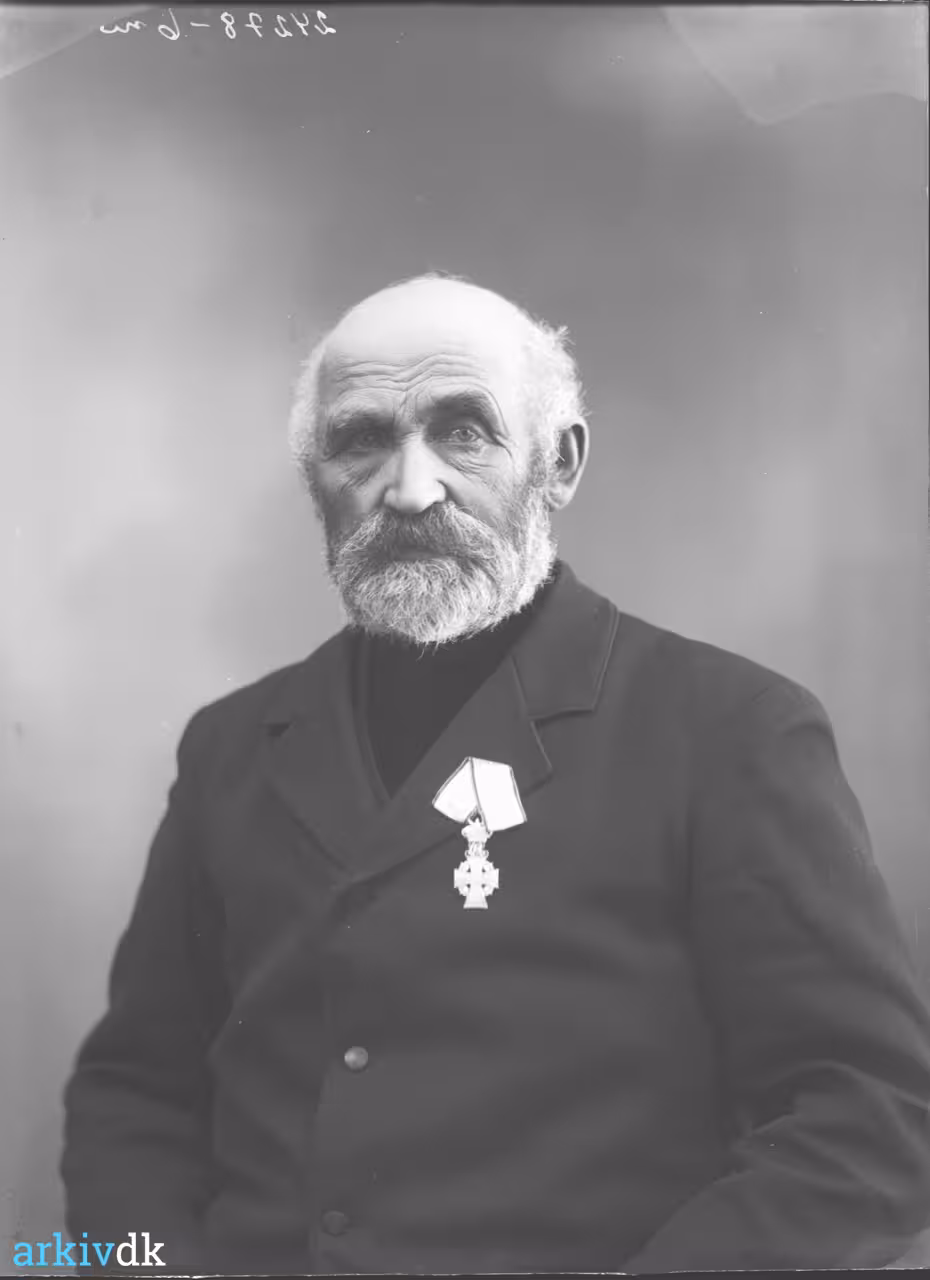 arkiv.dk | Niels Meldgaard, Fjelstervang, Kibæk