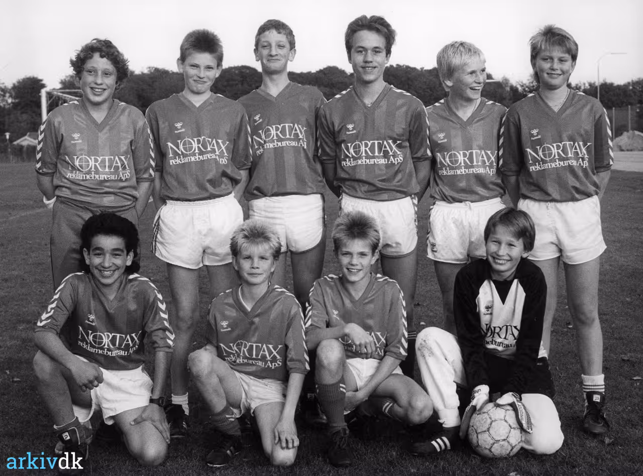 arkiv.dk | Vejle Boldklubs drenge C, november 1987