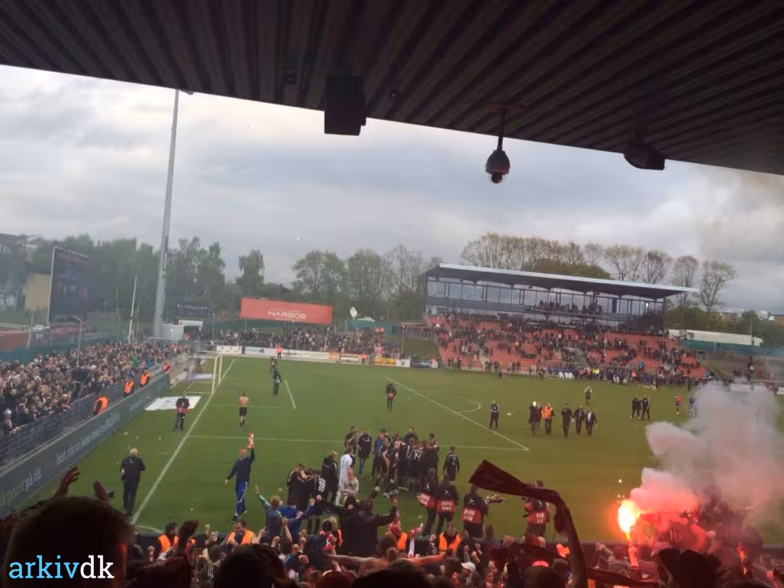 arkiv.dk | AaB mod FC Vestsjælland i Harboe Arena i Slagelse maj 2014 ...
