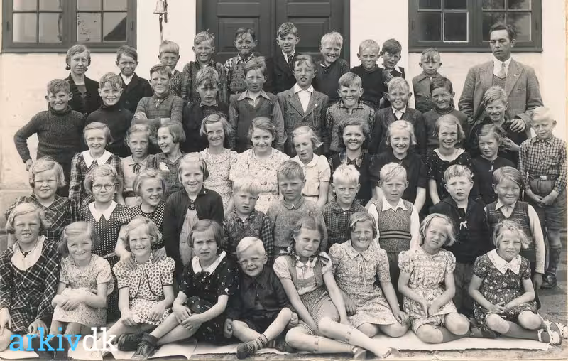 arkiv.dk | Sdr. Saltum skole, 1941