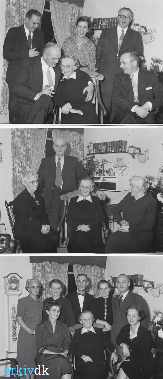 arkiv.dk | Christian Kjeldsen, 1911-2004, Malermester, Sjællandsgade 18, Brønderslev