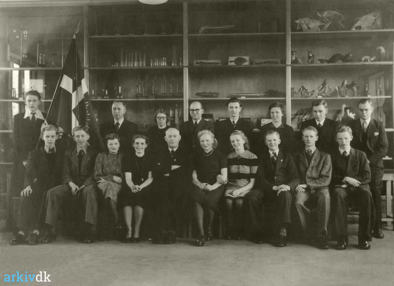 arkiv.dk | Vojens Borger- og Realskole, elevbillede