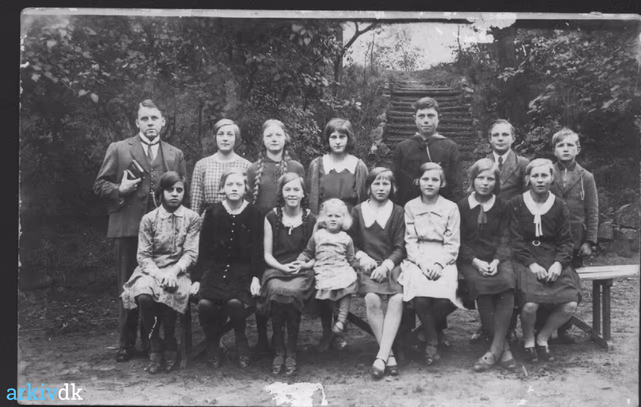 arkiv.dk | Konfirmationsbillede fra Nr. Kongerslev