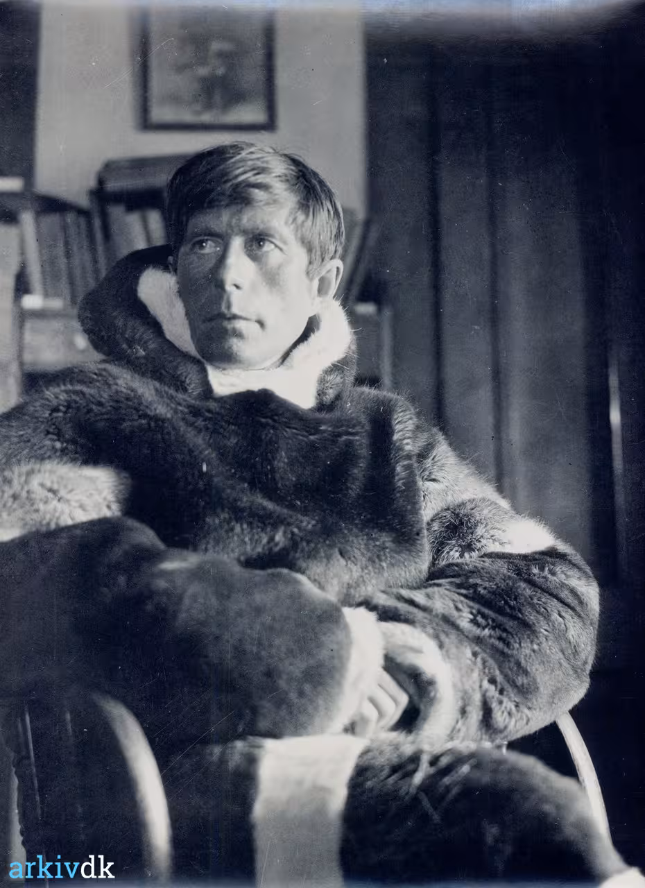 arkiv.dk | Knud Rasmussen 5. thule ekspedition.