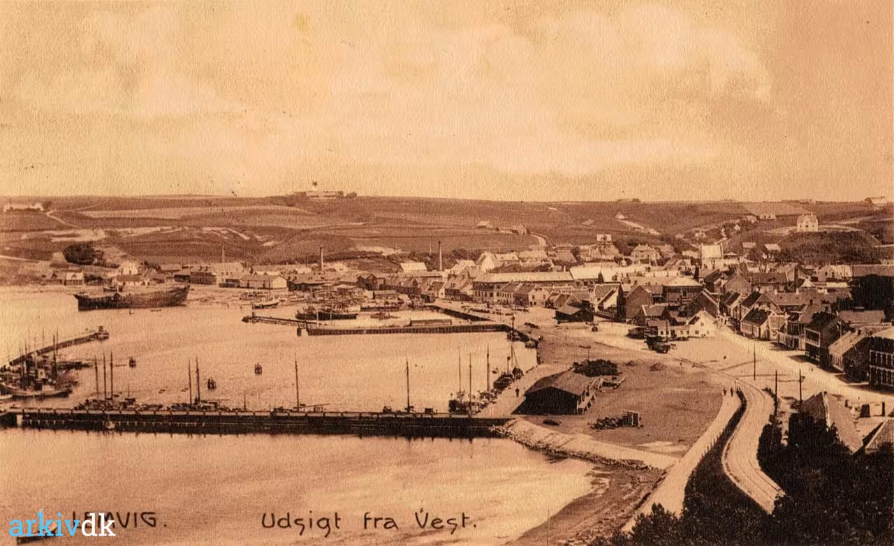 arkiv.dk | Udsigt fra Vest
