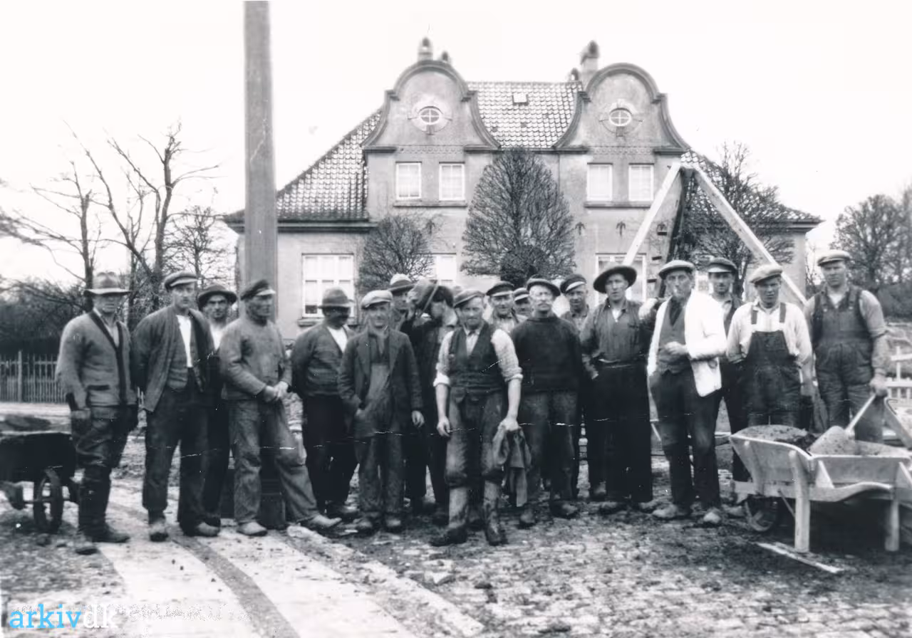 arkiv.dk | Vejarbejde i Dalgasgade