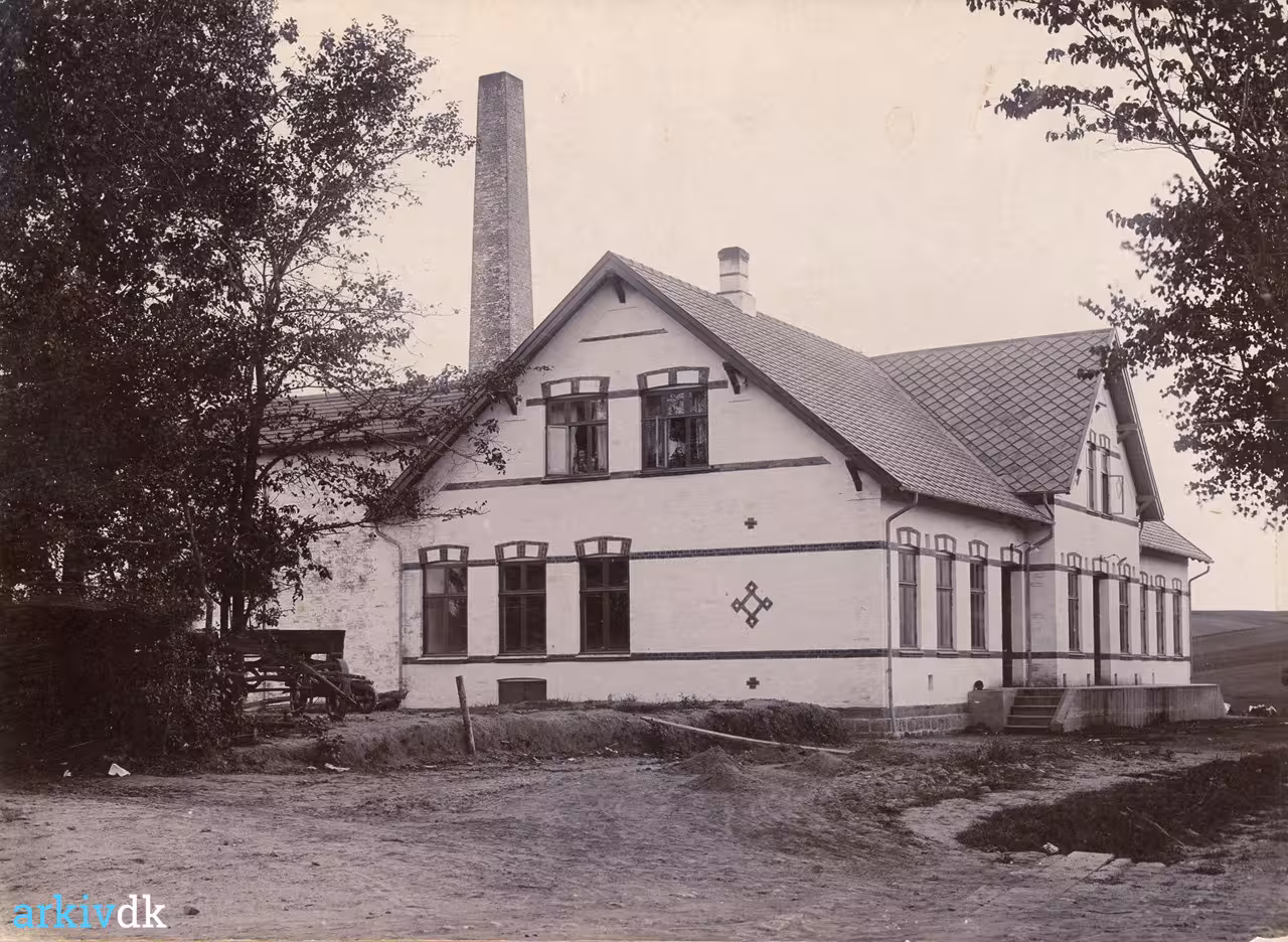 arkiv.dk | Andelsmejeriet Ny Solbjerg. Solbjerg Hovedgade 77