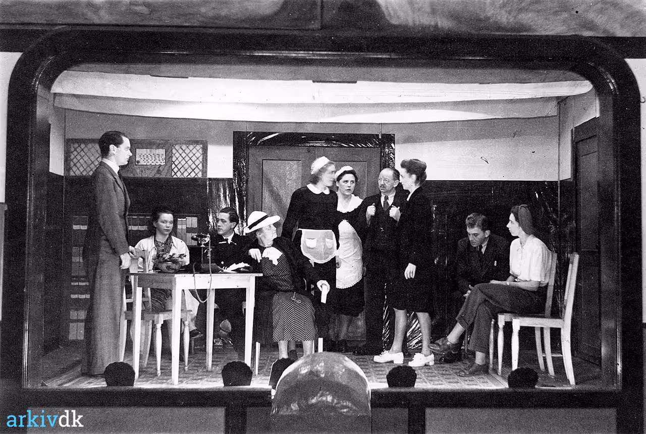 arkiv.dk | Dilettant i Morud forsamlingshus