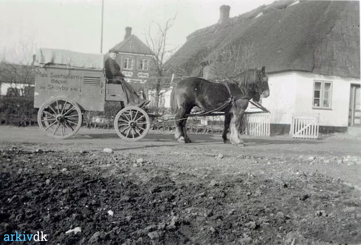 arkiv.dk | Peter Rasmussen, brødkusk, Kegnæsvej 71, Drejby