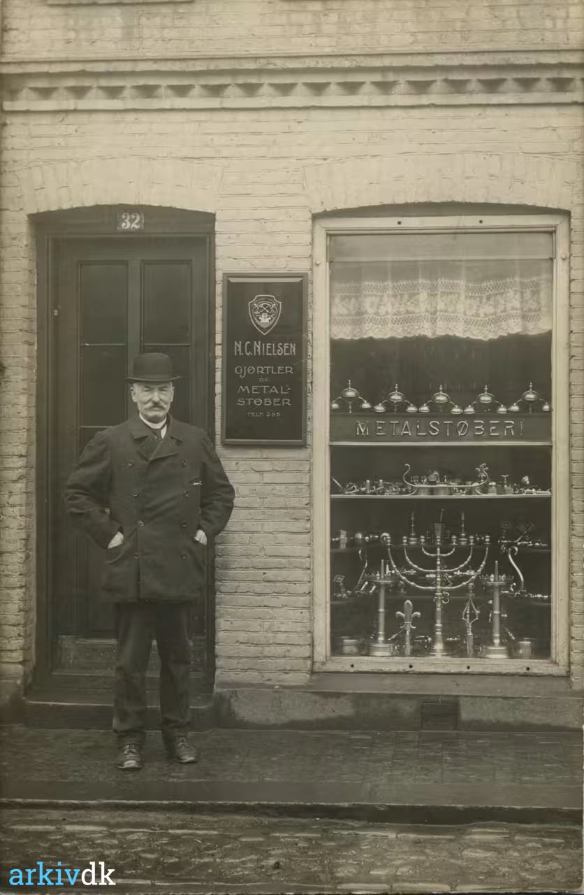 arkiv.dk | N.C. Nielsen. Gørtler