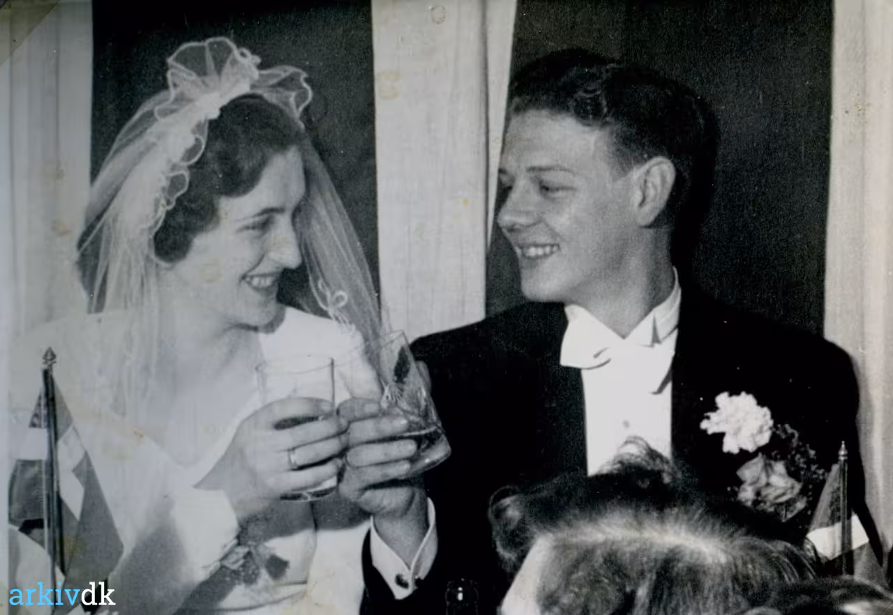 arkiv.dk | Else og Villy Erik Donner Portræt