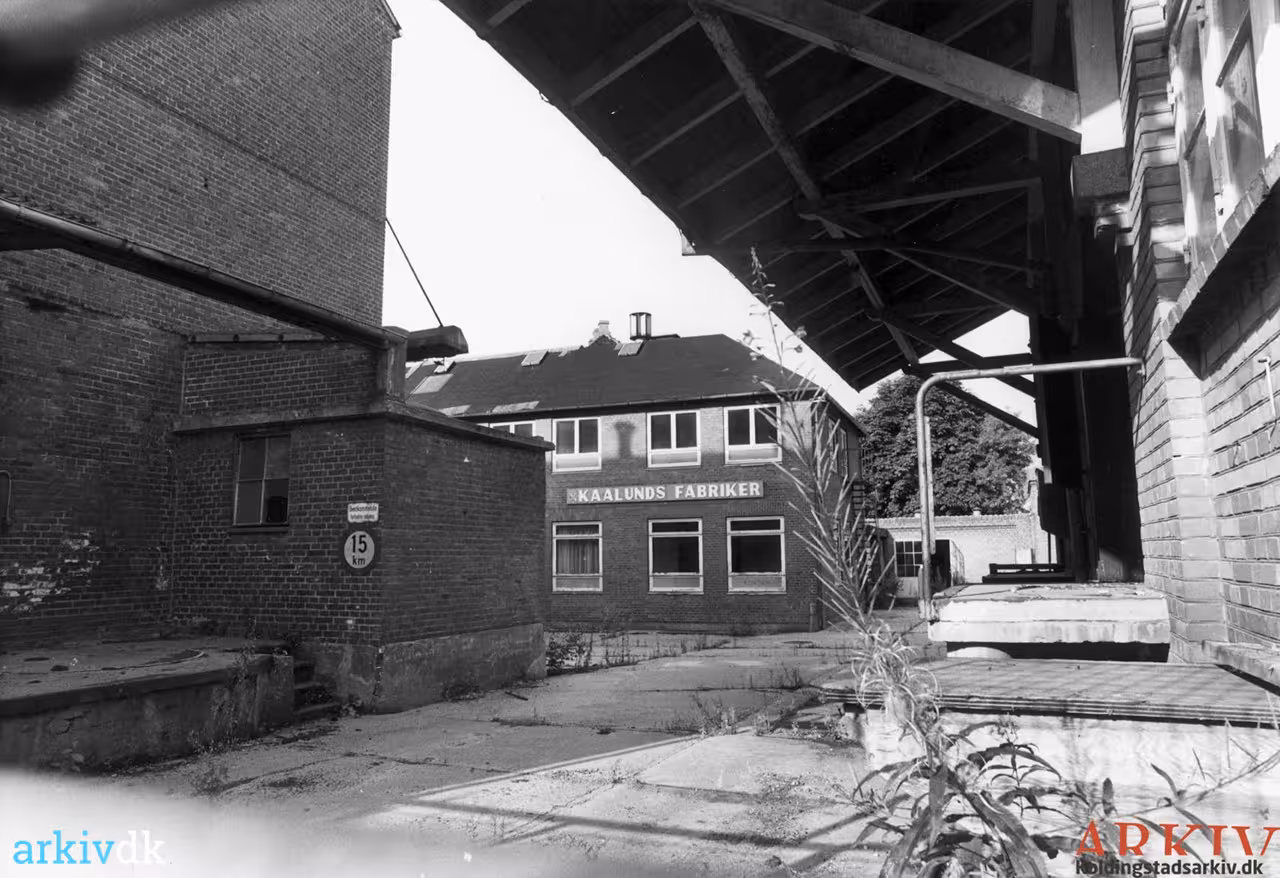 arkiv.dk | Kolding. Dyrehavevej 7-9. A/S Kaalunds Fabriker.