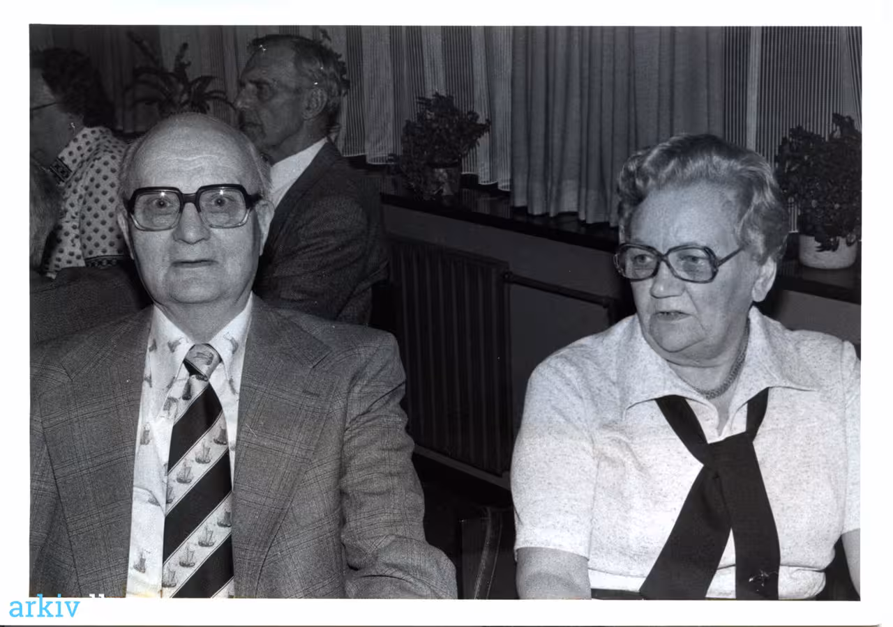 arkiv.dk | Ellen og Niels Pedersen, Søndergade 11 Hadsten