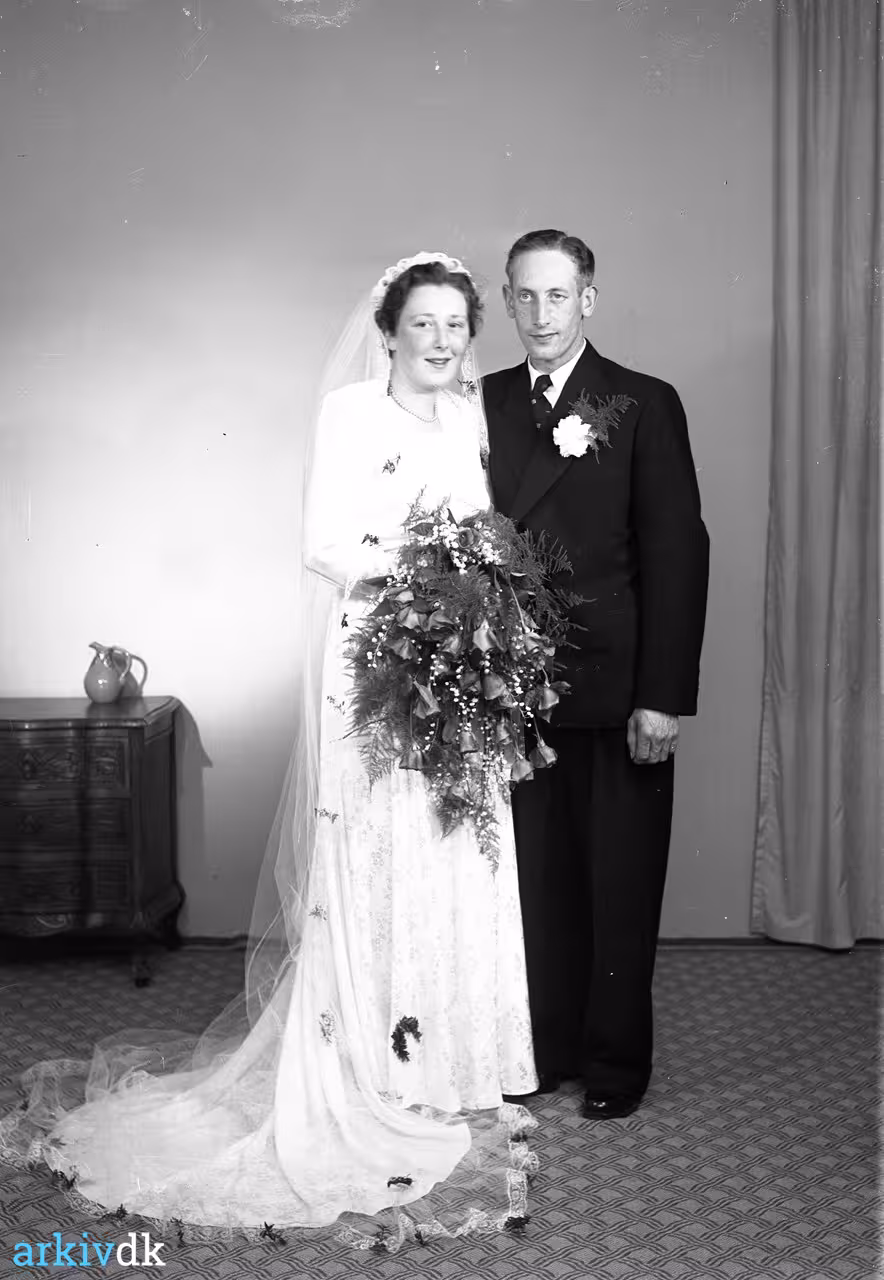 arkiv.dk | Valter Andersen og hustru, Espe