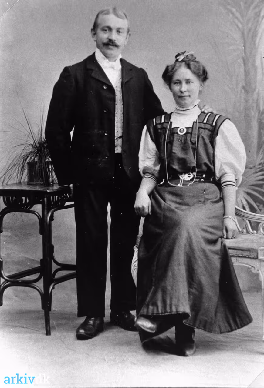 arkiv.dk | Jens og Marie Kjeldsen