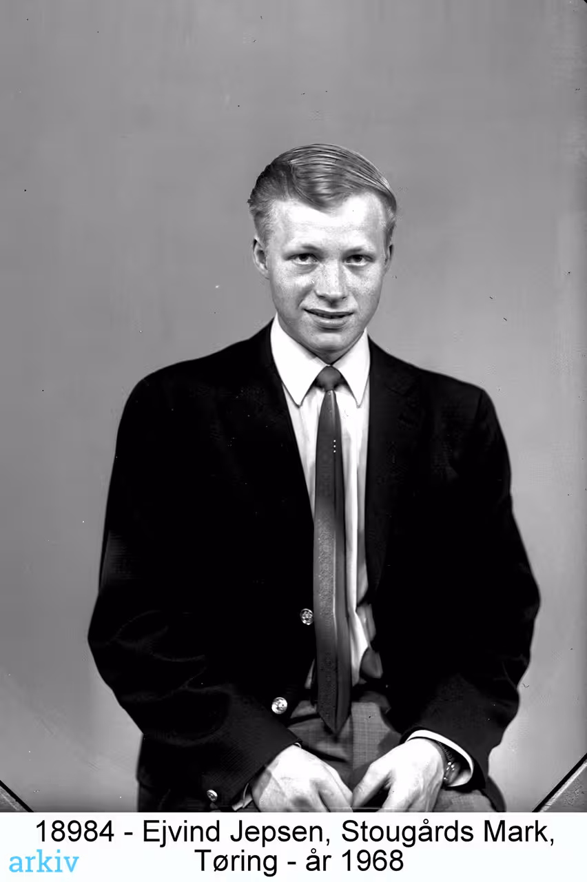 arkiv.dk | Ejvind Jepsen, Stougaards Mark, Nosevænet 10, Tørring