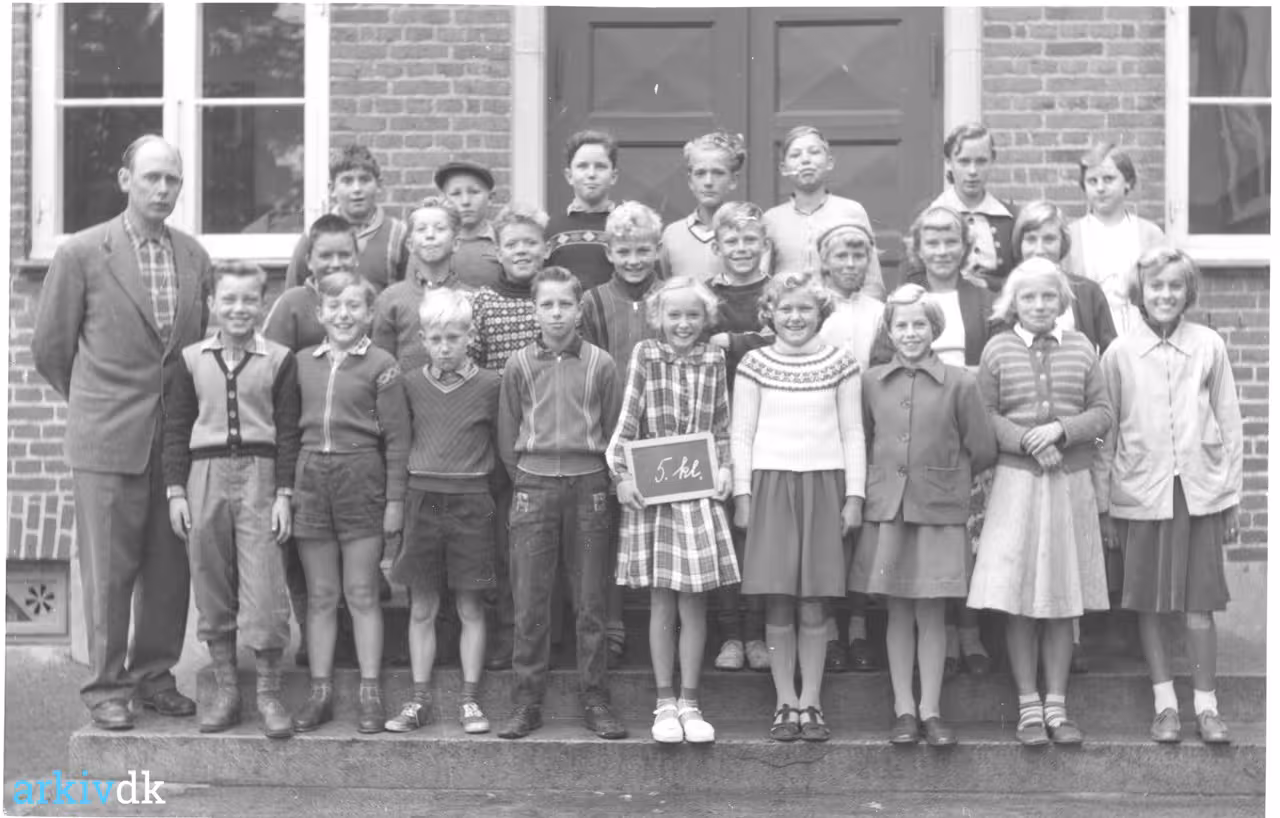 arkiv.dk | Benløse skole Klassebillede