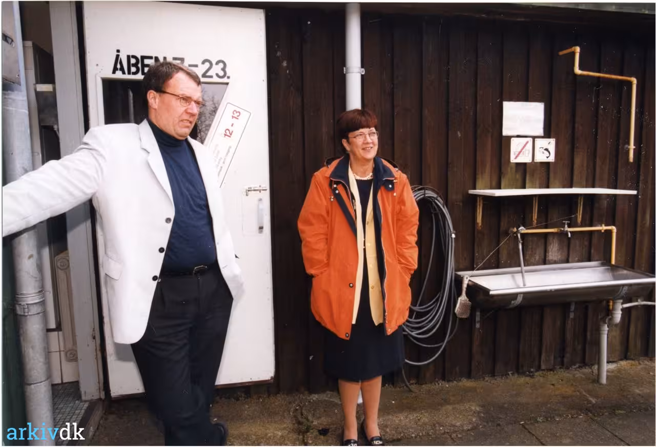 arkiv.dk | Poul Egelykke, Simon Brønd og Elisabeth Jepsen, Vejen Camping Billedserie