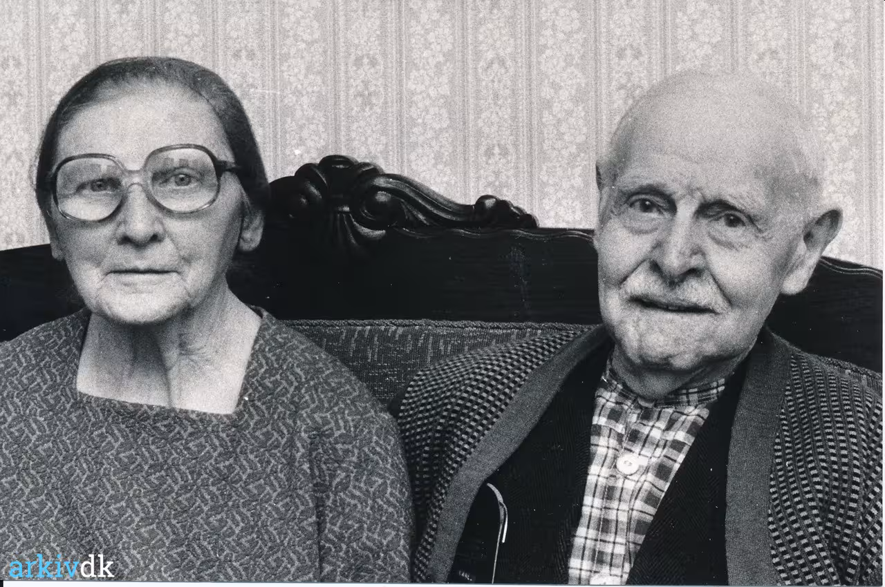 arkiv.dk | Carl Pedersen og Karen Marie Pedersen, Ørum