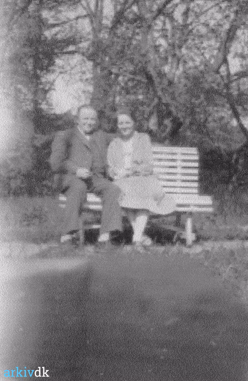 arkiv.dk | Jens Pedersen Jensen og anden hustru Ingrid Jensine Buch i Alling ved Ry.