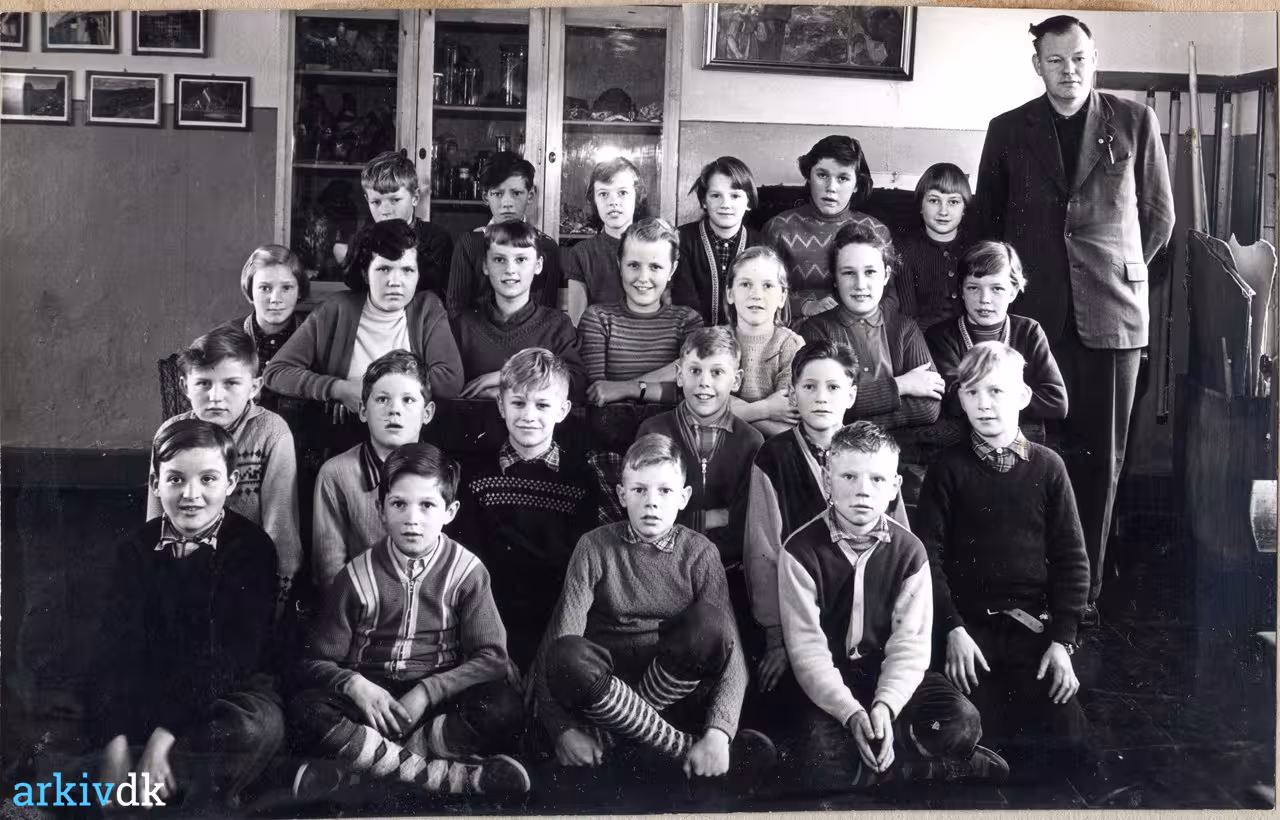 arkiv.dk | klassebilled Snave Skole