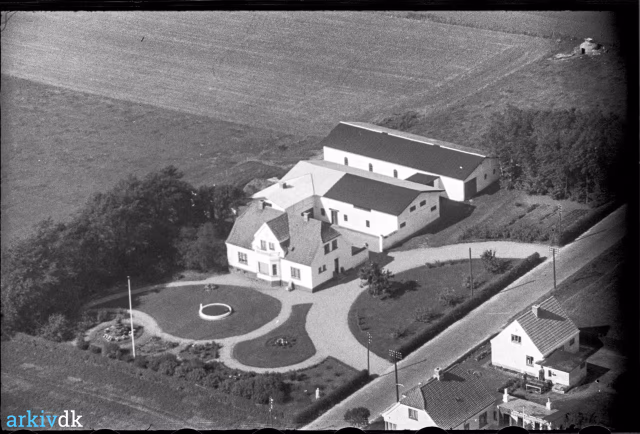 arkiv.dk | Kongensgade 4, Kongerslev Luftfoto
