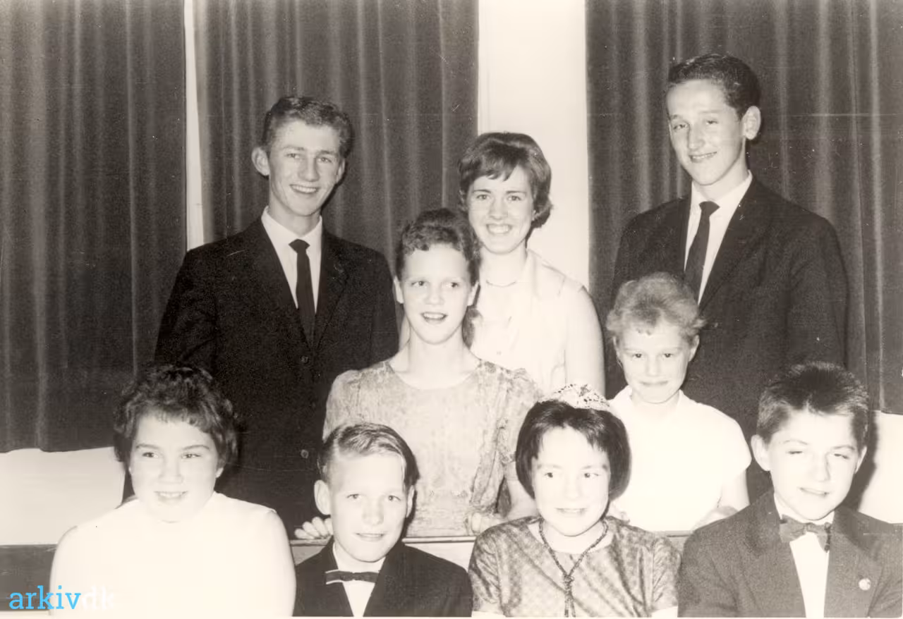 arkiv.dk | Viggo Shärfes konfirmation 1962