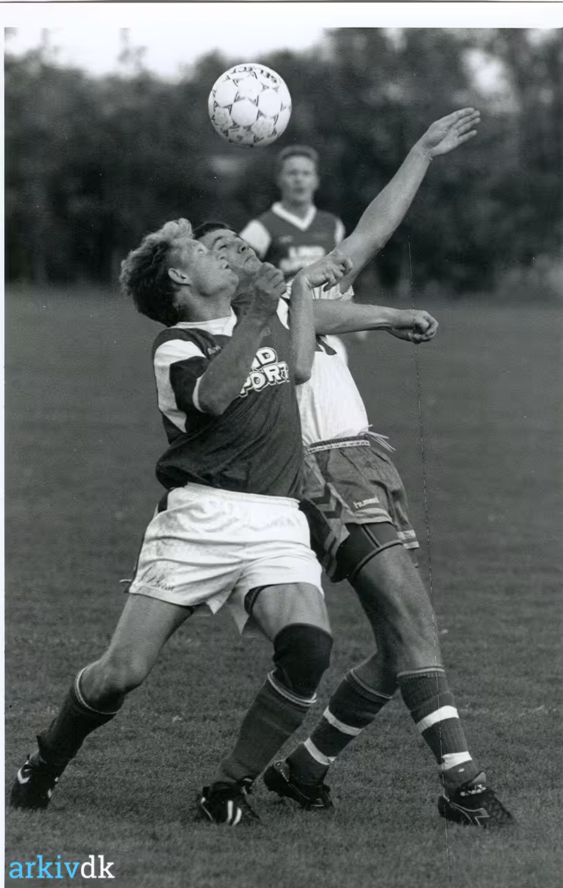 arkiv.dk | Fodboldkamp Hørning IF