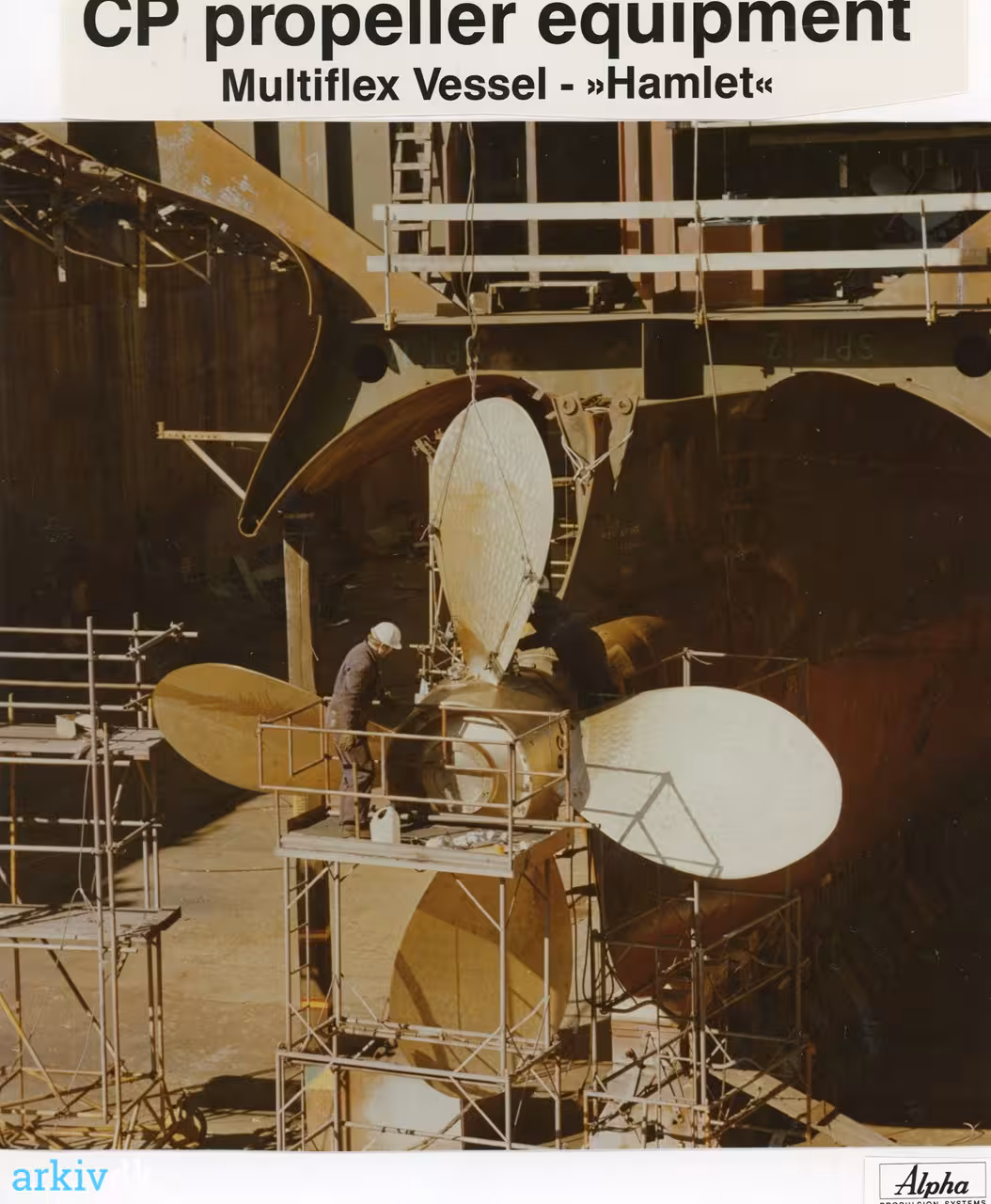 arkiv.dk | Propeller til "Hamlet" Multiflex serie. "Knud Jespersen" og ...
