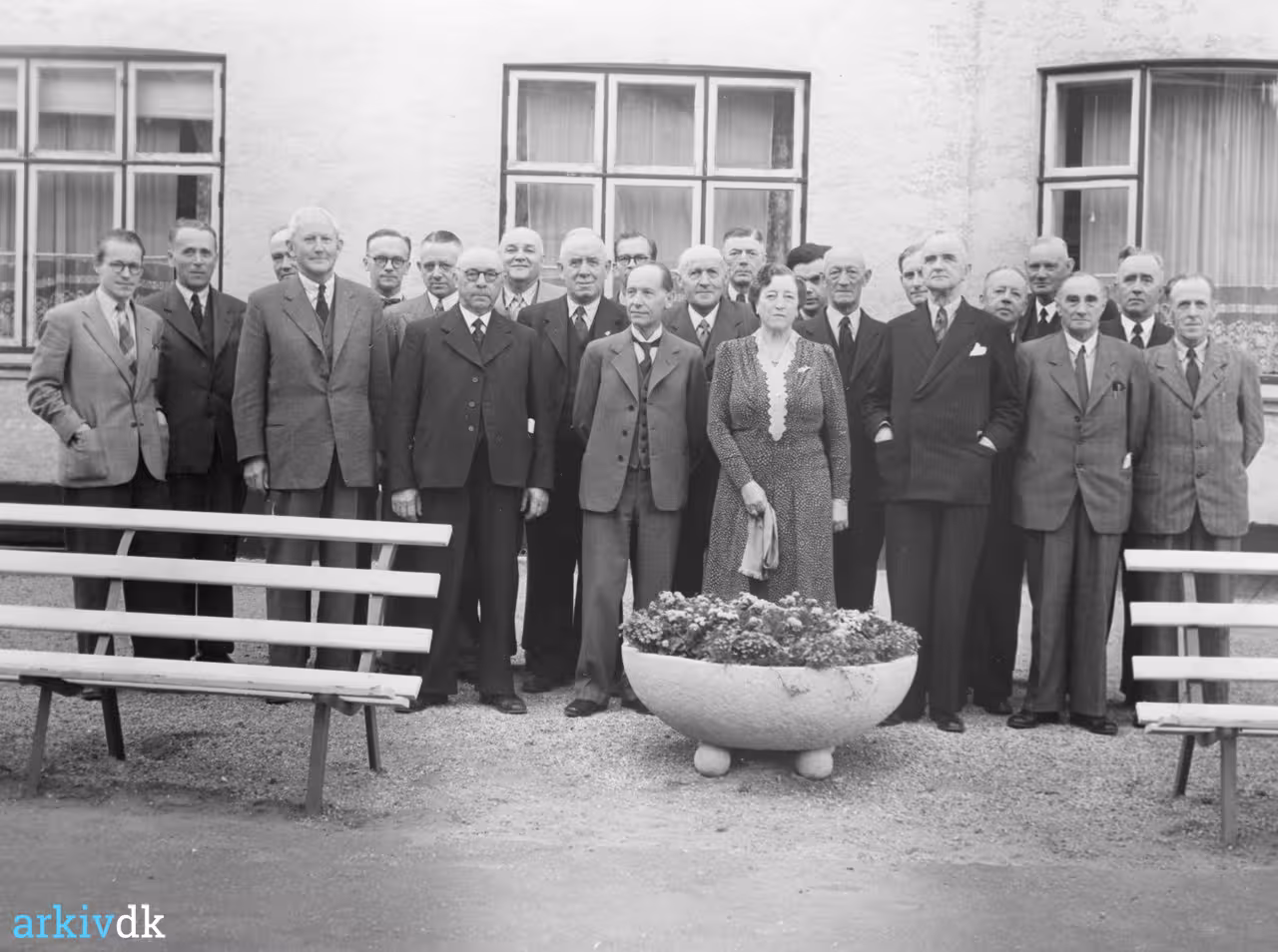 arkiv.dk | Vejle Amtsråd og Vejle Amts Vejinspektorat i Brande, 1949