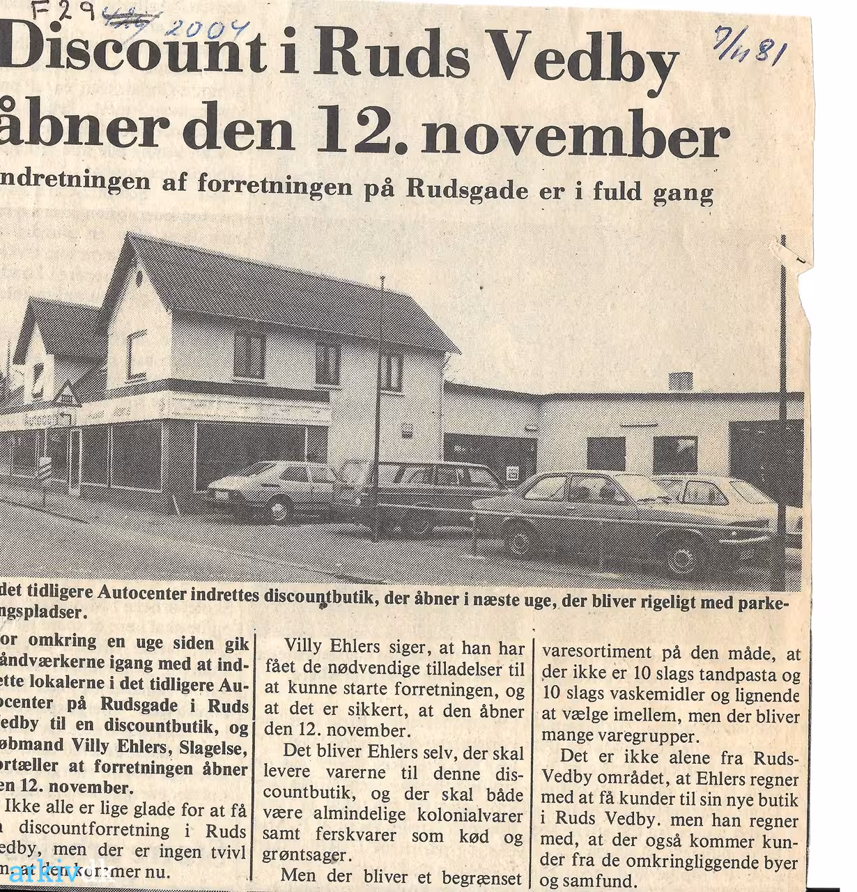 arkiv.dk | 6 fotos, 1 avisartikel og et avisbillede om Merco i Rudsgade