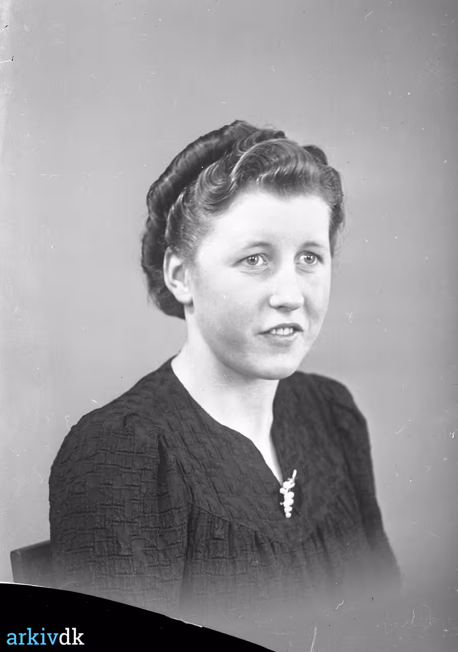 arkiv.dk | Frk. Larsen, Krarup