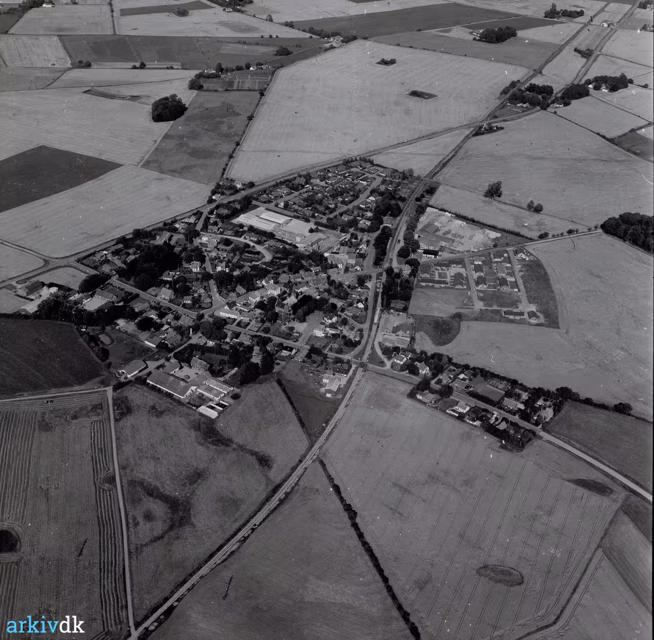 arkiv.dk | Luftfoto Nyrup