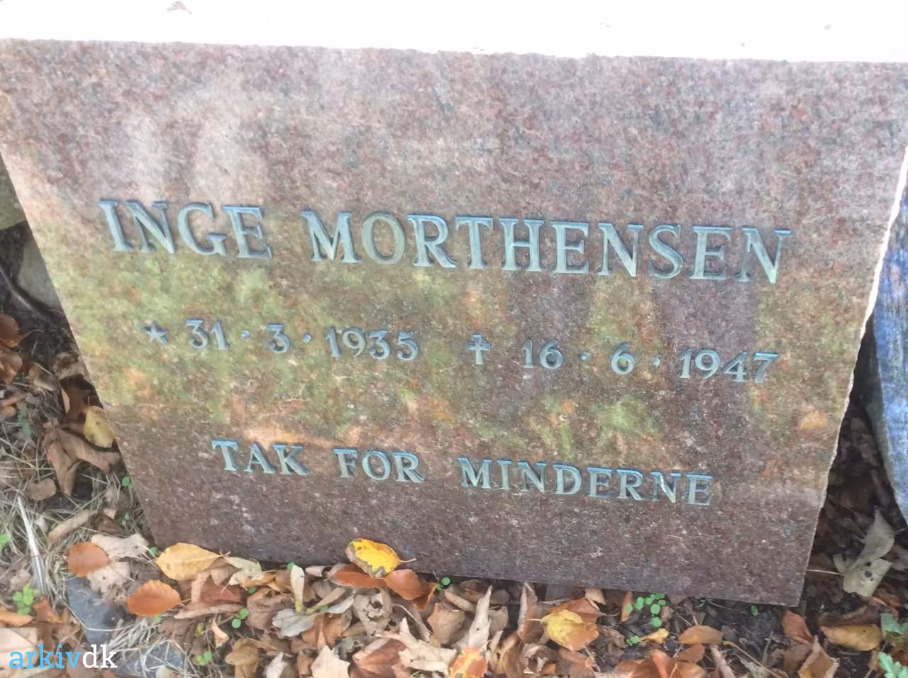 arkiv.dk | Morthensen, Inge ( 1935-1947)